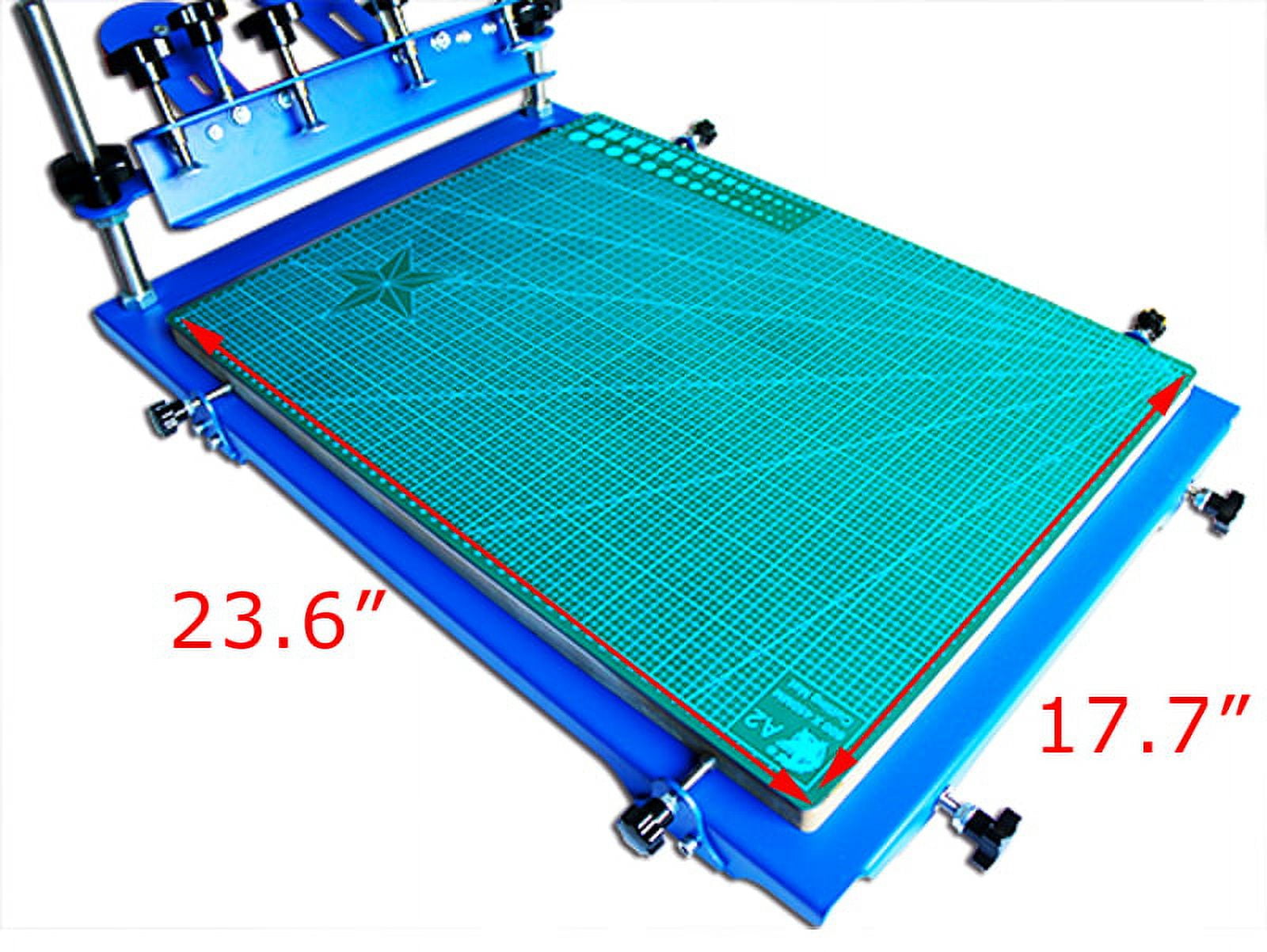 INTBUYING 1 Color Desktop Screen Printing Machine Micro-registration ...