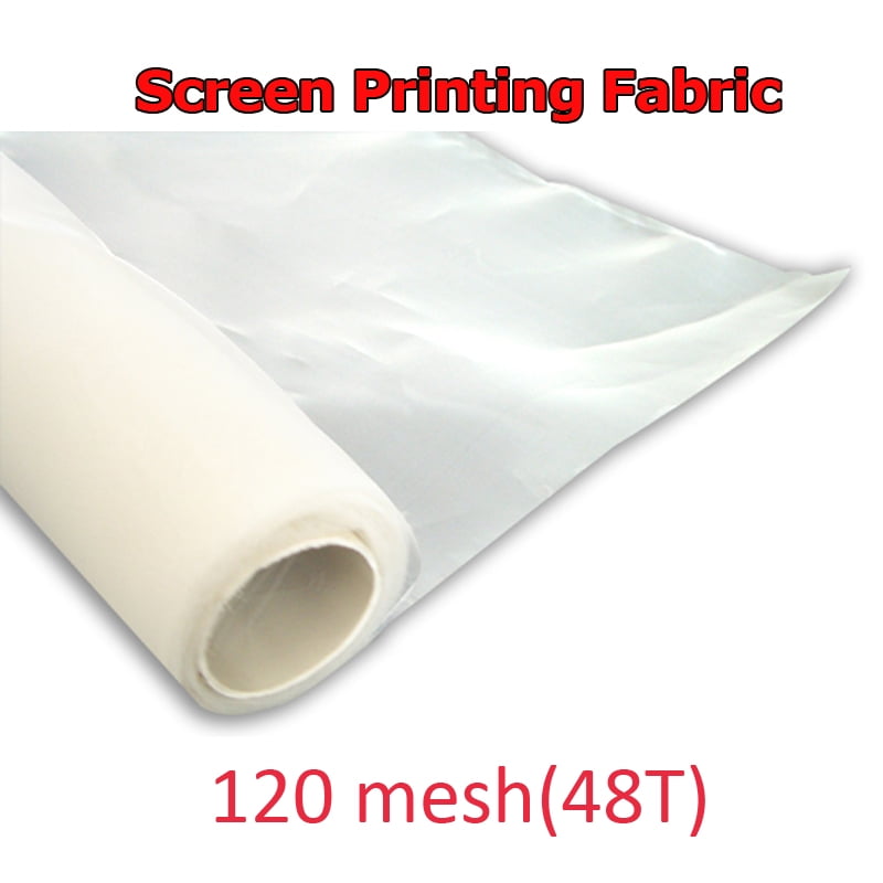 INTBUYING 1 Yard Silk Screen Mesh Silk Screen Printing Fabric Mesh 50 ...