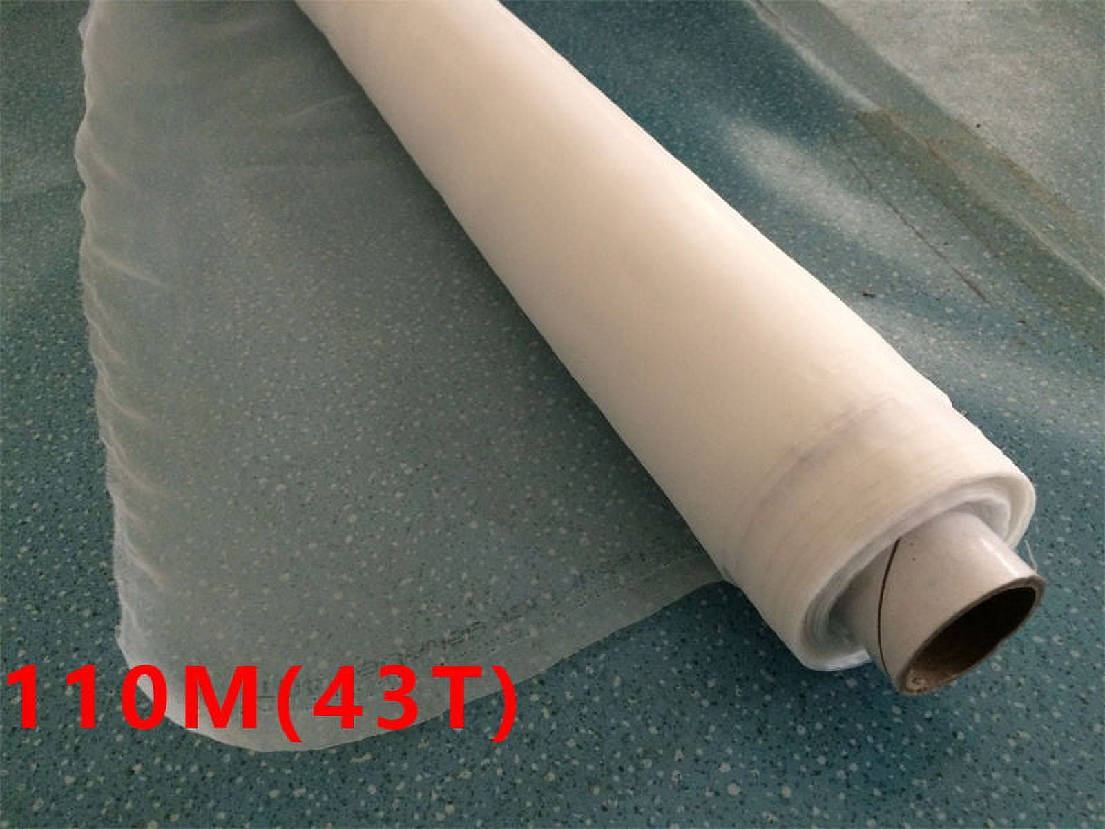 INTBUYING 1 Yard Silk Screen Mesh Silk Screen Printing Fabric Mesh 50 ...