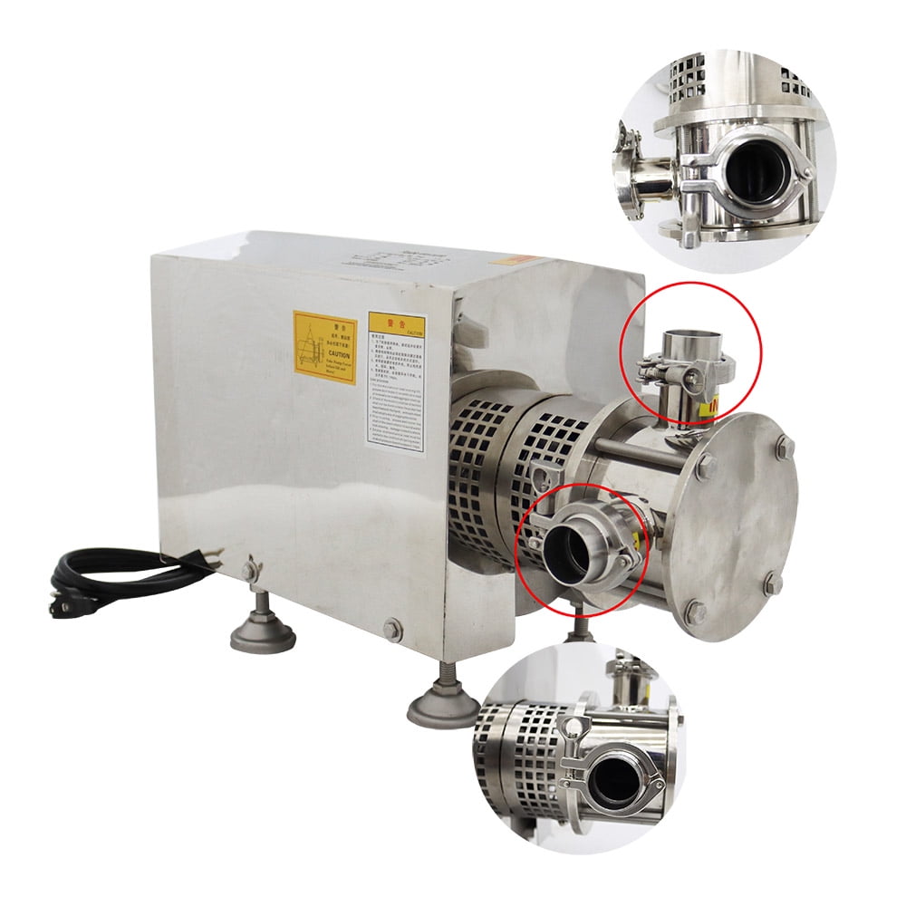 INTBUYING 10 Ton/h Centrifugal Pump Food Grade Sanitary Beverage Pump ...