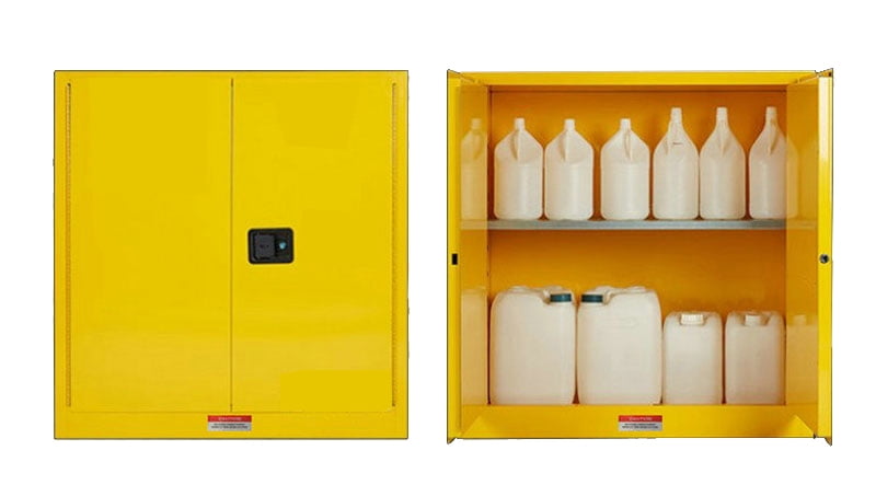 INTBUYING 105 Gallon Flammable Safety Cabinet Safety Fireproof ...