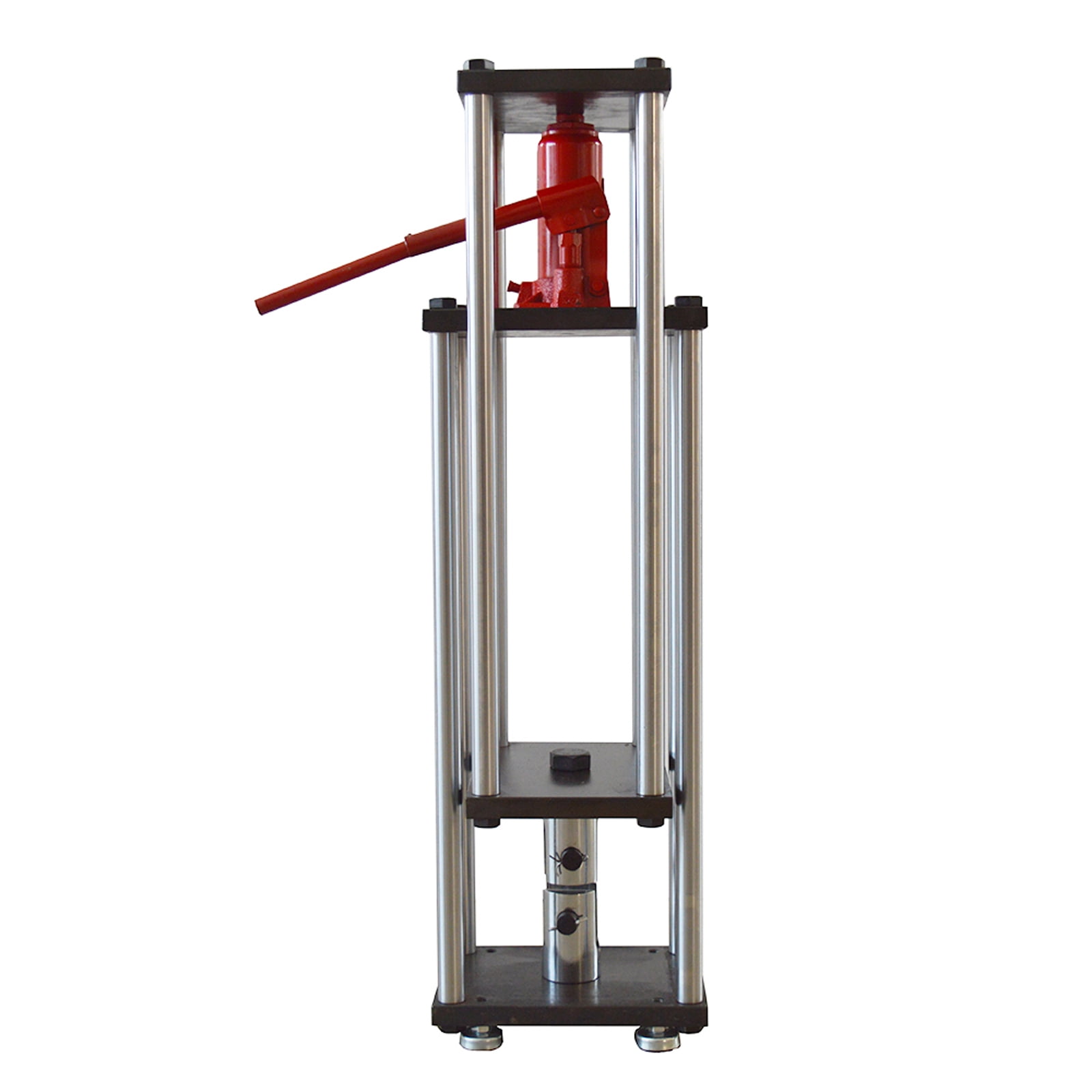 INTBUYING 10T Manual Hydraulic Tension Test Stand Compression Test ...