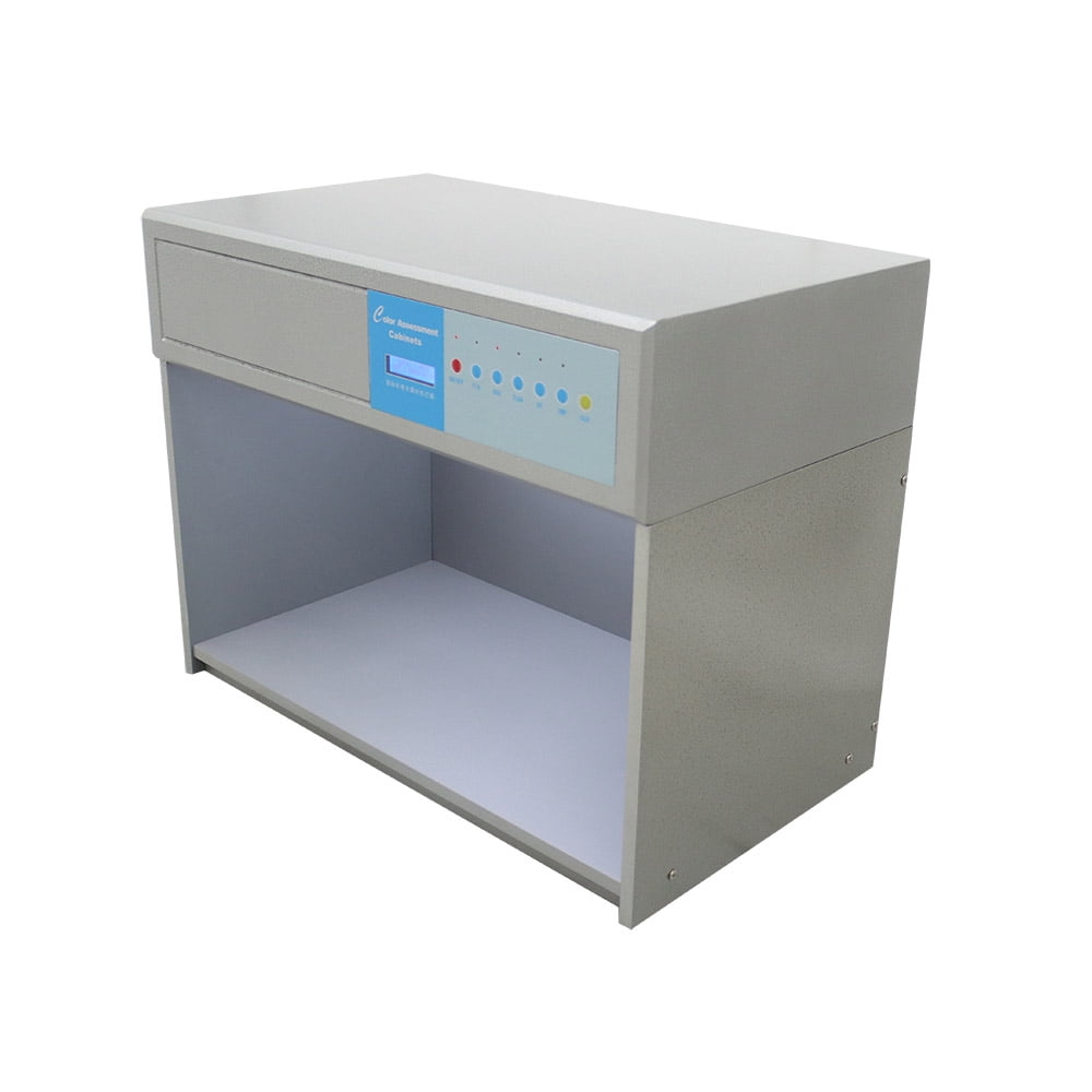 INTBUYING 110V D65 TL84 UV CWF F Color Discrimination Matching Cabinet ...