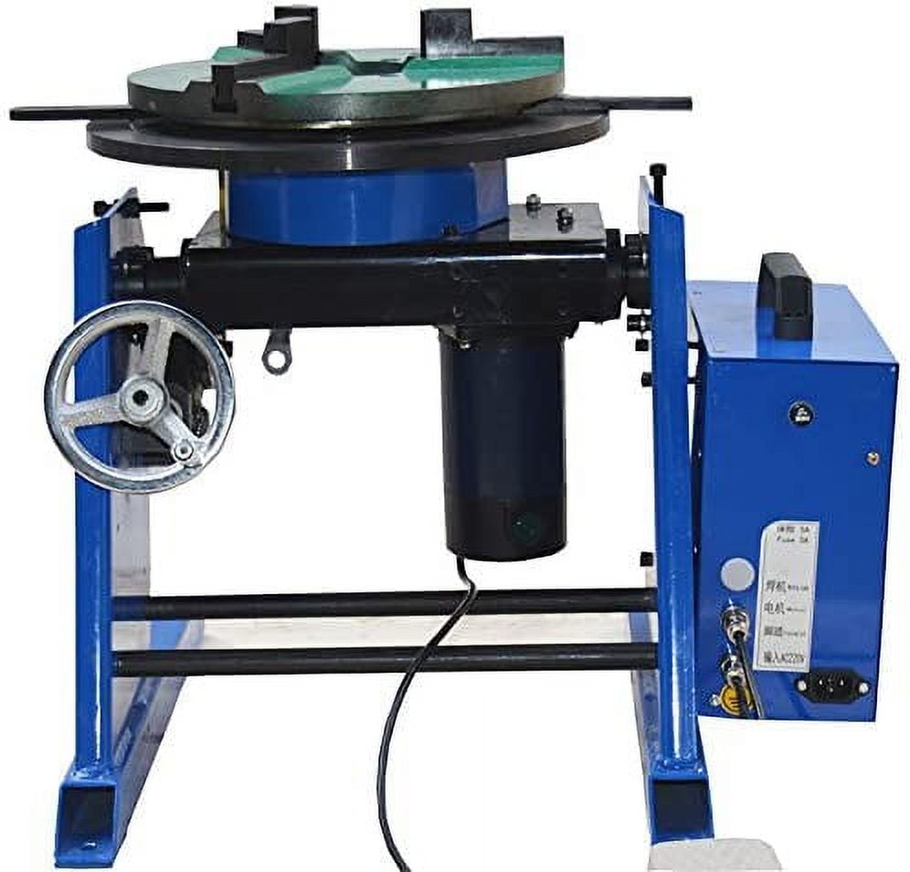 INTBUYING 110V Machine 30KG Duty Welding Positioner Turntable Timing ...