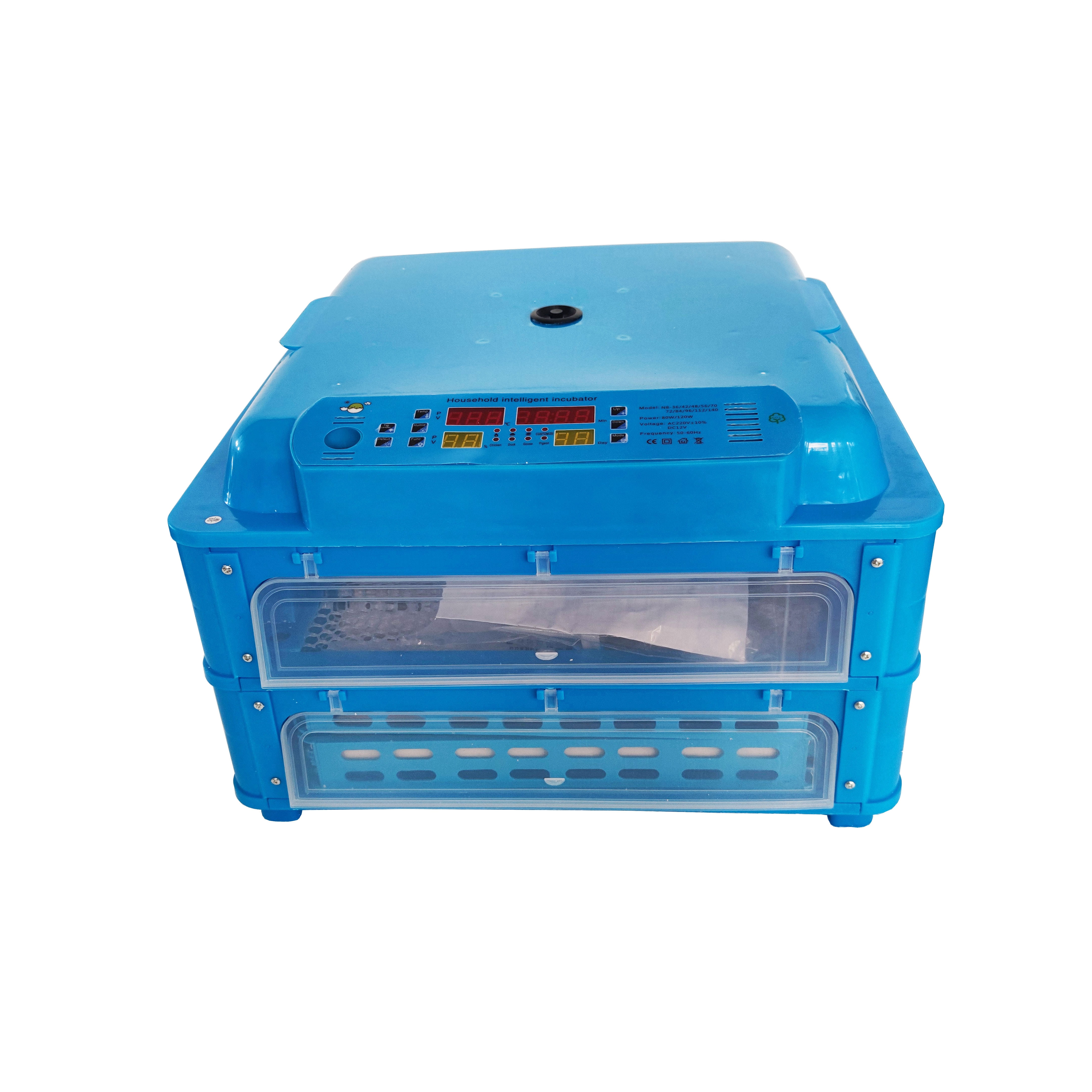 Intbuying Digital Egg Incubator, 128 Eggs, Automatic Turner, Humidity ...