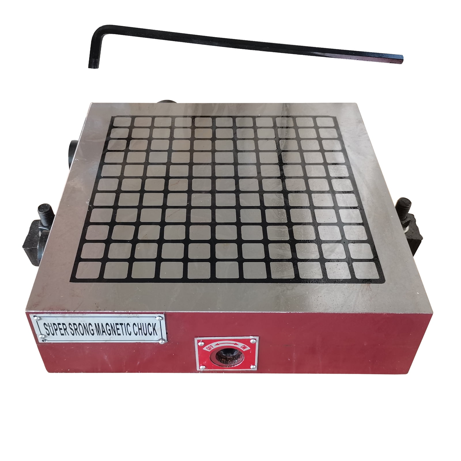 INTBUYING 12x12in Square CNC Magnetic Chuck for Surface Grinding ...