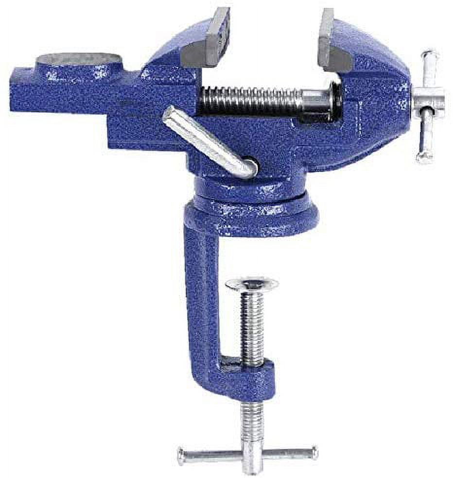 INTBUYING 2.6 Inch 65MM Portable Table Vise With 360 Degree Locking ...