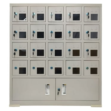 INTSUPERMAI 40 Doors Cell Phone Storage Station Lockers Mobile Phone ...
