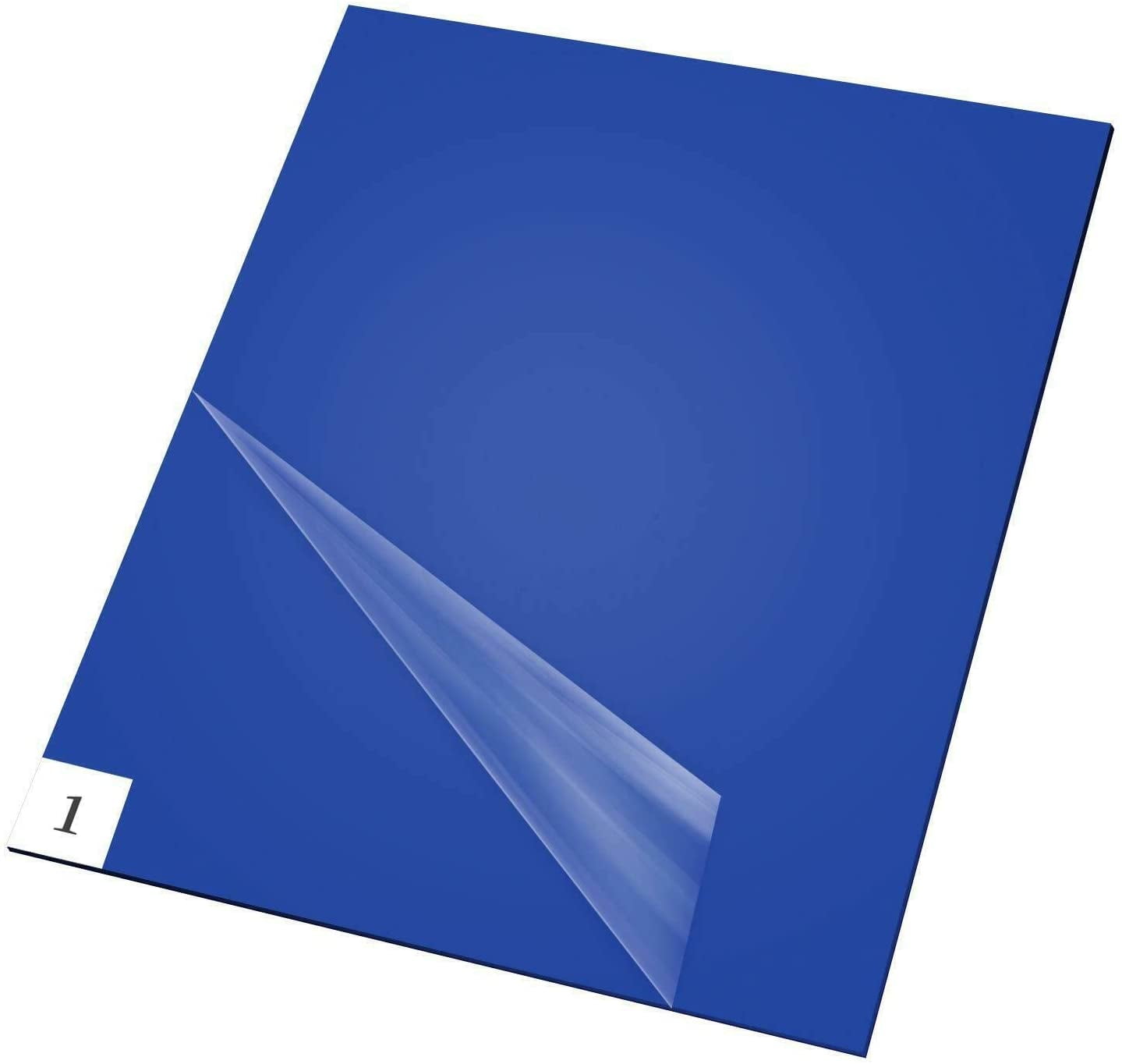 Intbuying 24x36 Inch Tacky Sticky Mat, Vinyl Polymer, 10 Mats, 300 ...