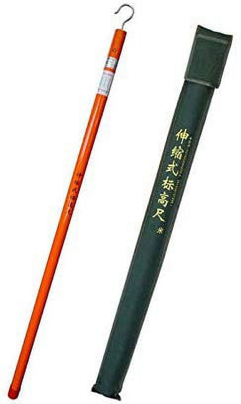 INTBUYING 26ft/ 8m Non-Conductive Fiberglass Telescoping Measuring Rod ...