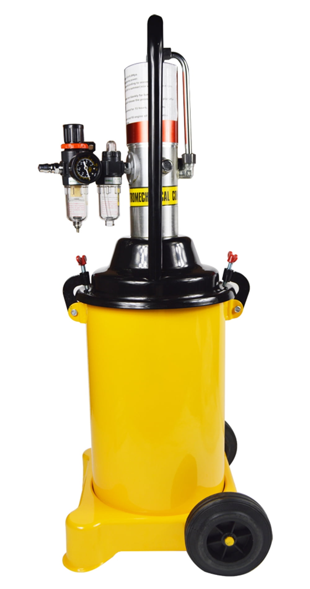 INTBUYING 3 Gallon Pneumatic Compressed Air Grease Pump/Gun High ...