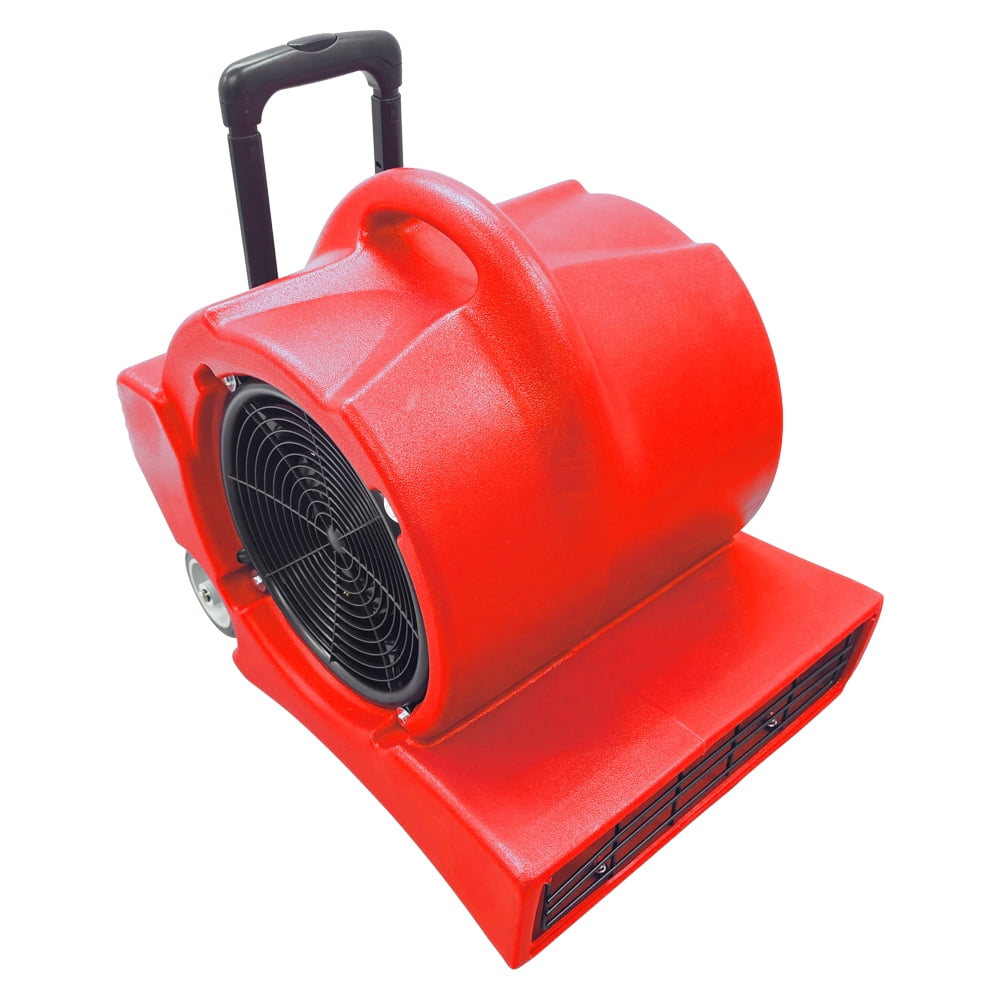 INTBUYING 3 Speed 5650CFM Air Mover Carpet Dryer Blower Floor Fan Red ...
