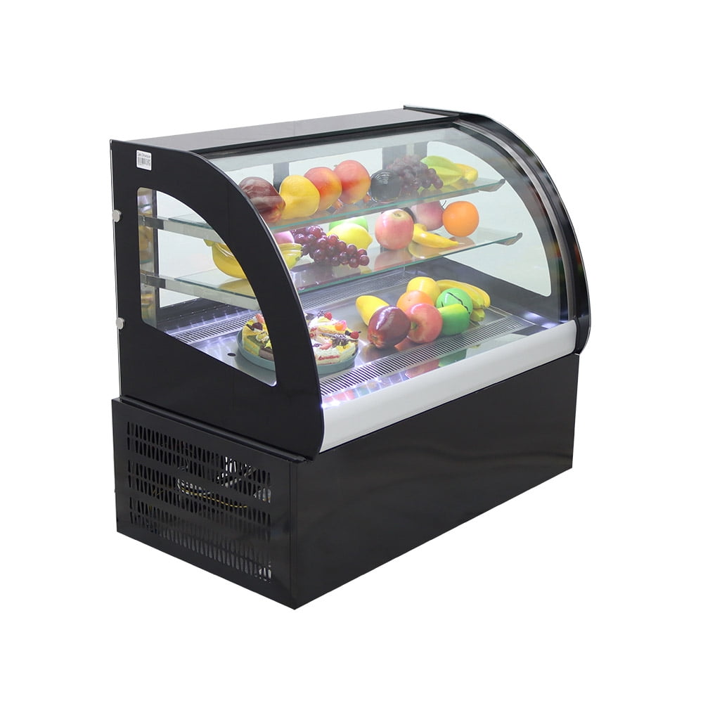 INTBUYING 35" Commercial Countertop Refrigerated Cake Showcase Pie ...