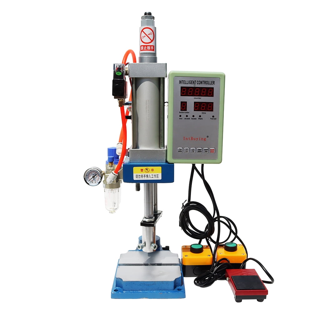 INTBUYING 440Lb/200kg Pneumatic Punch Machine Air Press Puncher with ...