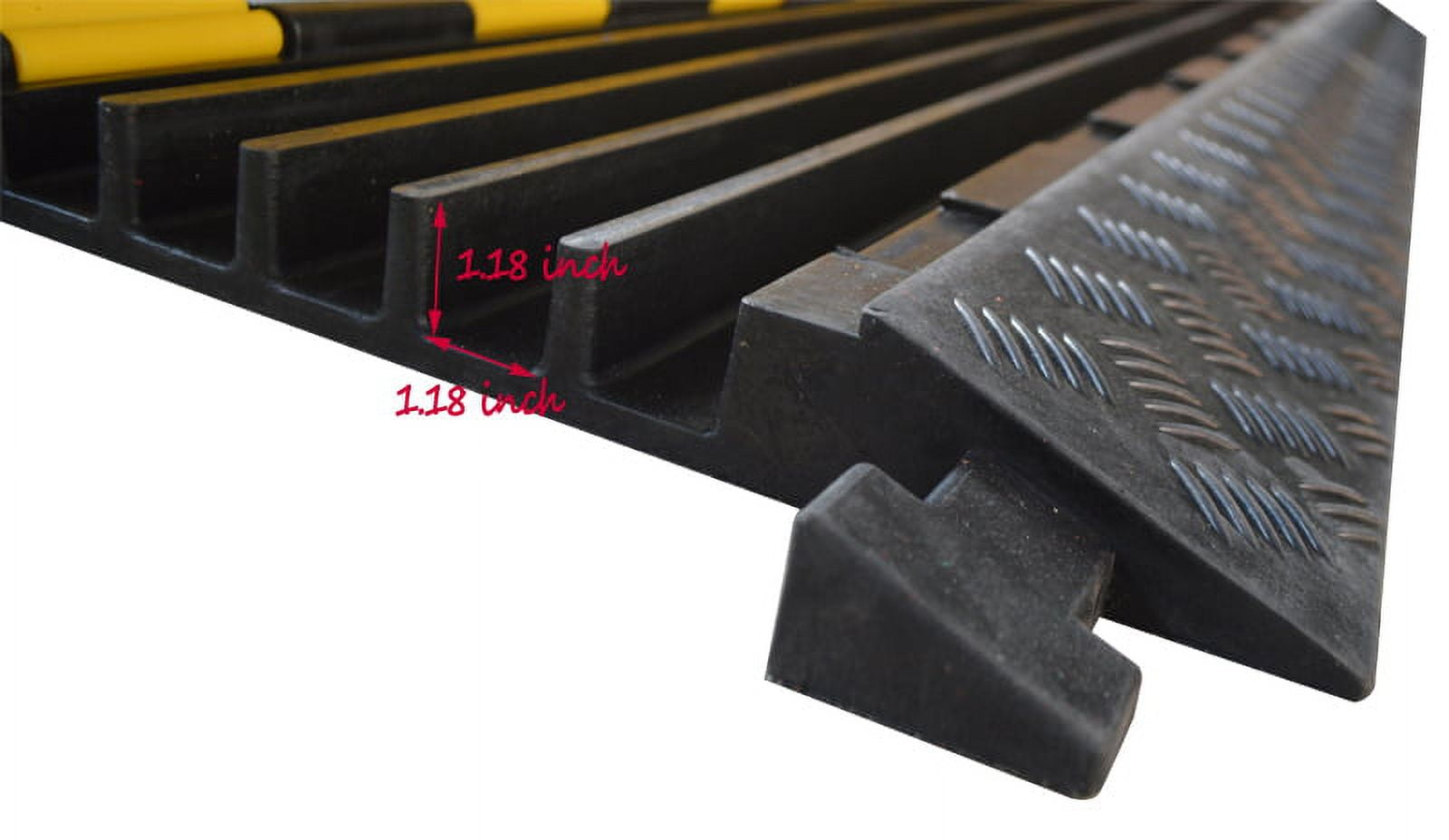 INTBUYING 5-outdoor rubber electrical cord cable cover wire protector ...