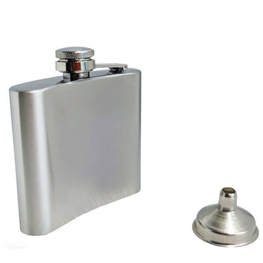 Verano Stainless Steel Hip Flasks 8 oz. Set of 10, Bulk Pack - Great ...
