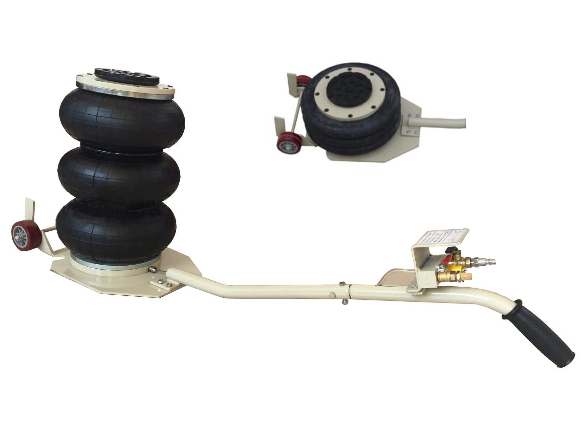 INTBUYING 6600lbs Triple Bag Air Jack 3 Ton Pneumatic Lift Car Repair ...