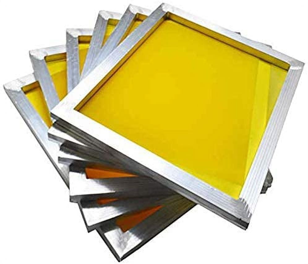 INTBUYING 6PCS 10"*14" Aluminum Pre-Stretched Silk Screen Printing ...
