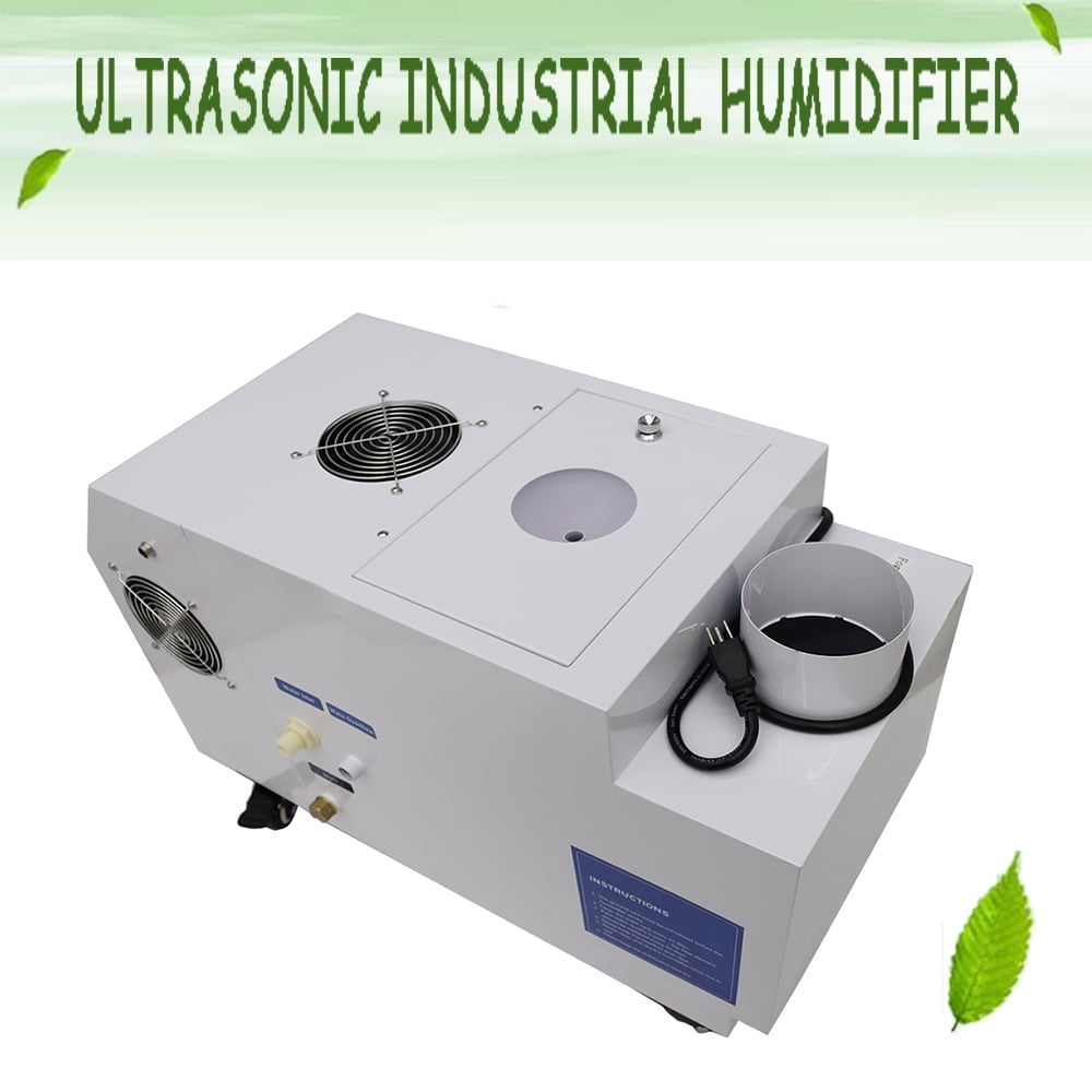 INTBUYING Ultrasonic Industrial Humidifier, 650W Stainless Steel, 6kg/h ...
