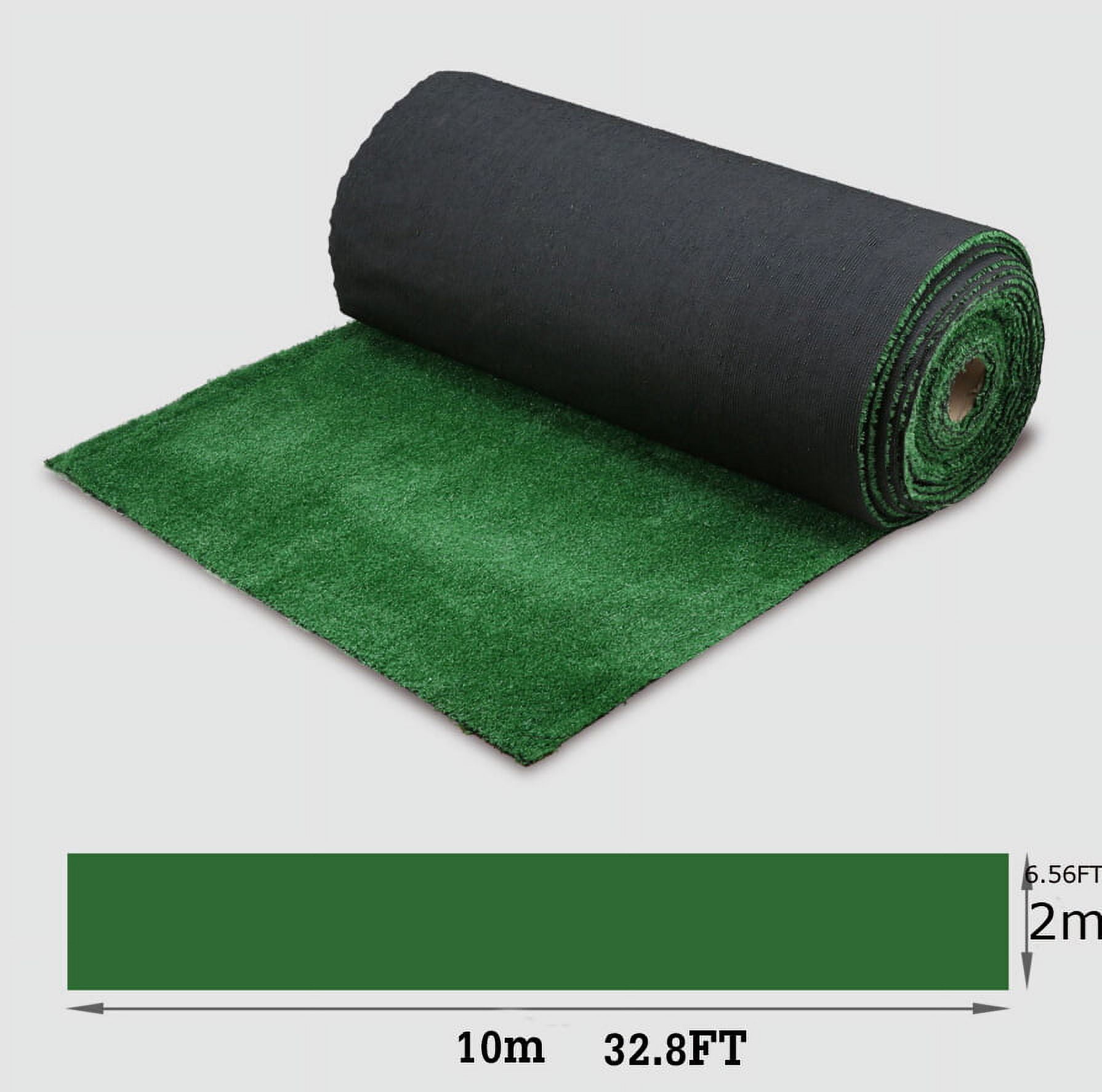 INTBUYING Artificial Grass Lawn Mat Synthetic Turf Landscape Fake Lawn ...
