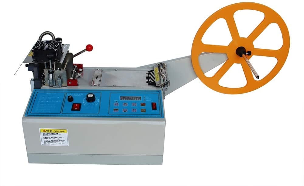 INTBUYING Automatic Digital Belt Cutting Machine Cutter Hot and Cold ...