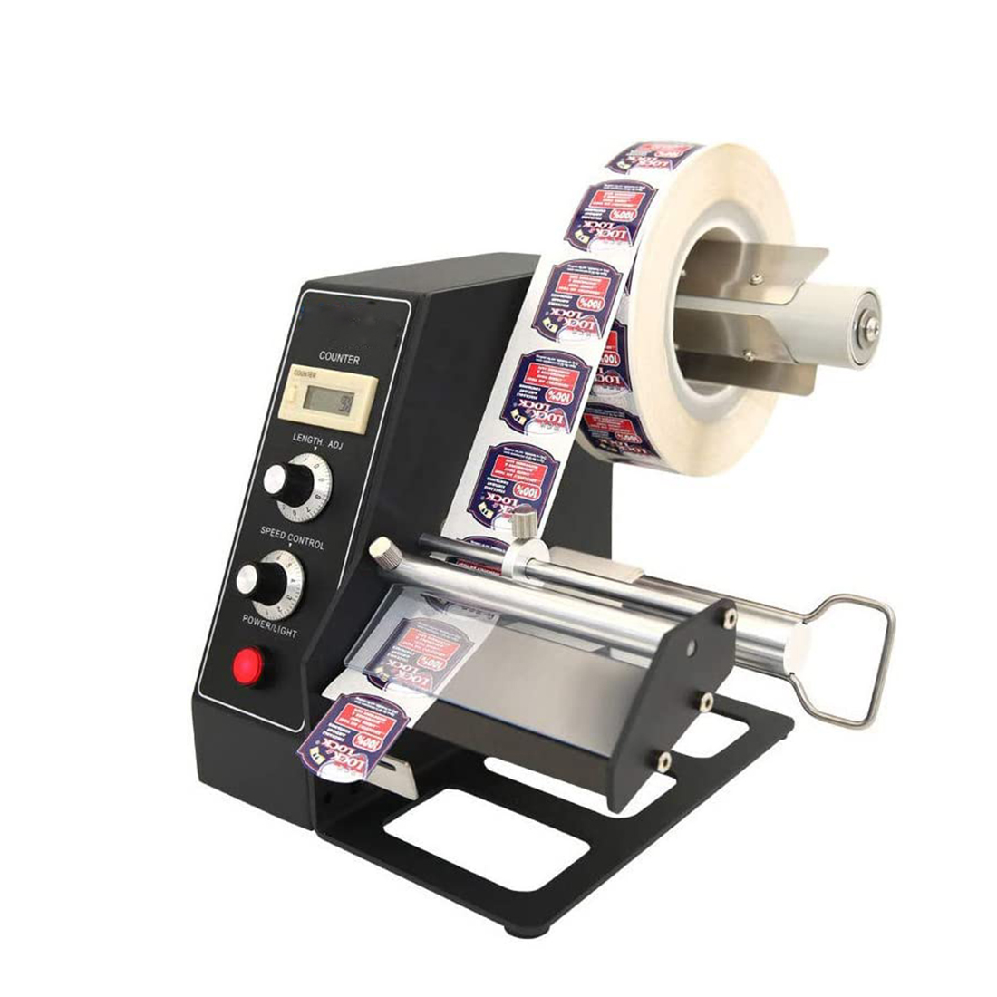 INTBUYING Automatic Label Dispenser Portable Label Applicator for ...
