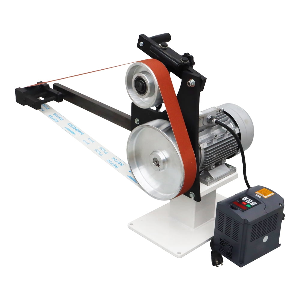 INTBUYING Belt Sander Machine Frequency Conversion Industrial Grade ...