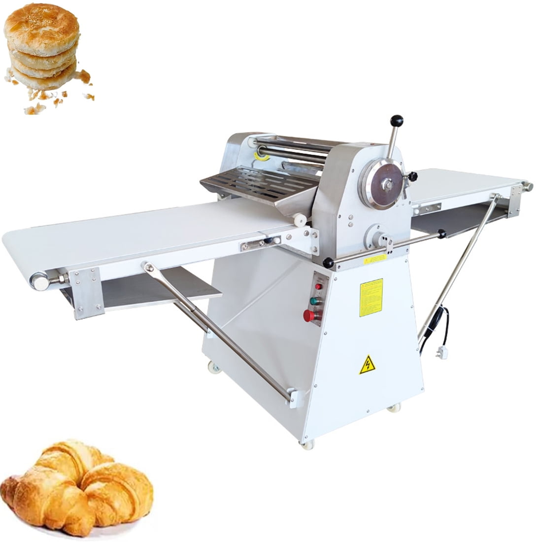 INTBUYING Commercial Dough Sheeter Pizza Pastry Pasta Roller Bakery ...
