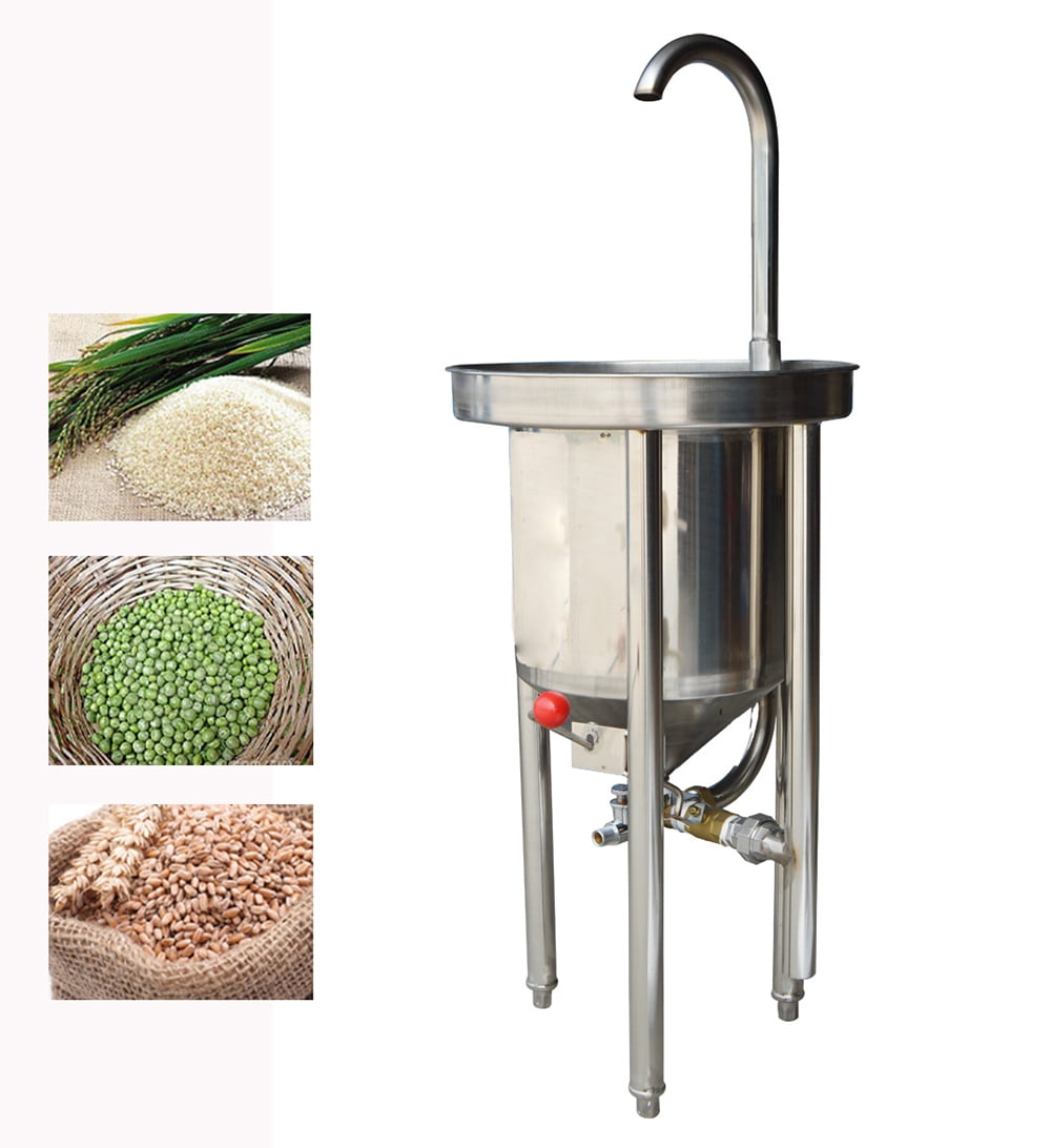 INTBUYING Commercial Rice Washer 20KG Hydraulic Pressure Type Rice ...