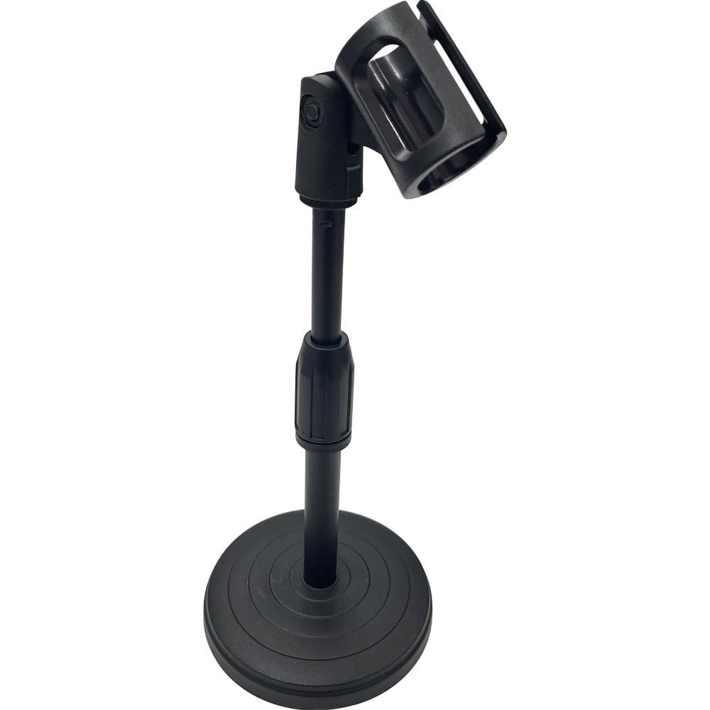 INTBUYING Desktop Microphone Stand Lifting Mic Holder 8.27-12.6in Angle ...