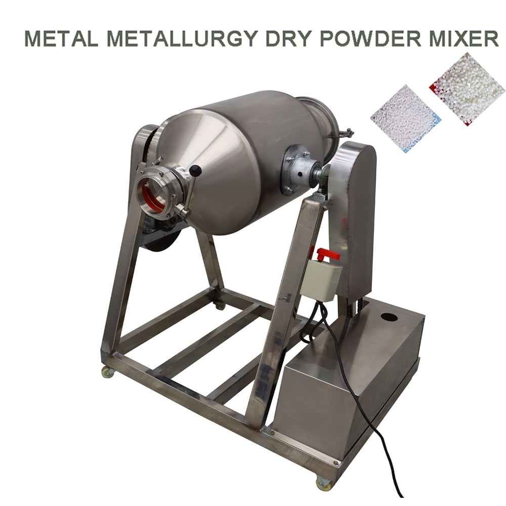 INTBUYING Dry Powder Mixer Metal Metallurgy Powder Blender 60L ...
