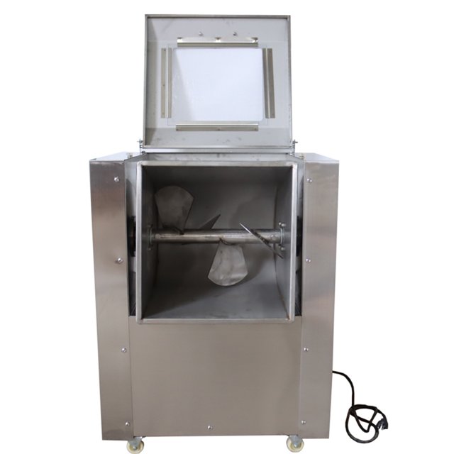 INTBUYING Electric Food Mixer Stainless Steel Horizontal Food Processer ...