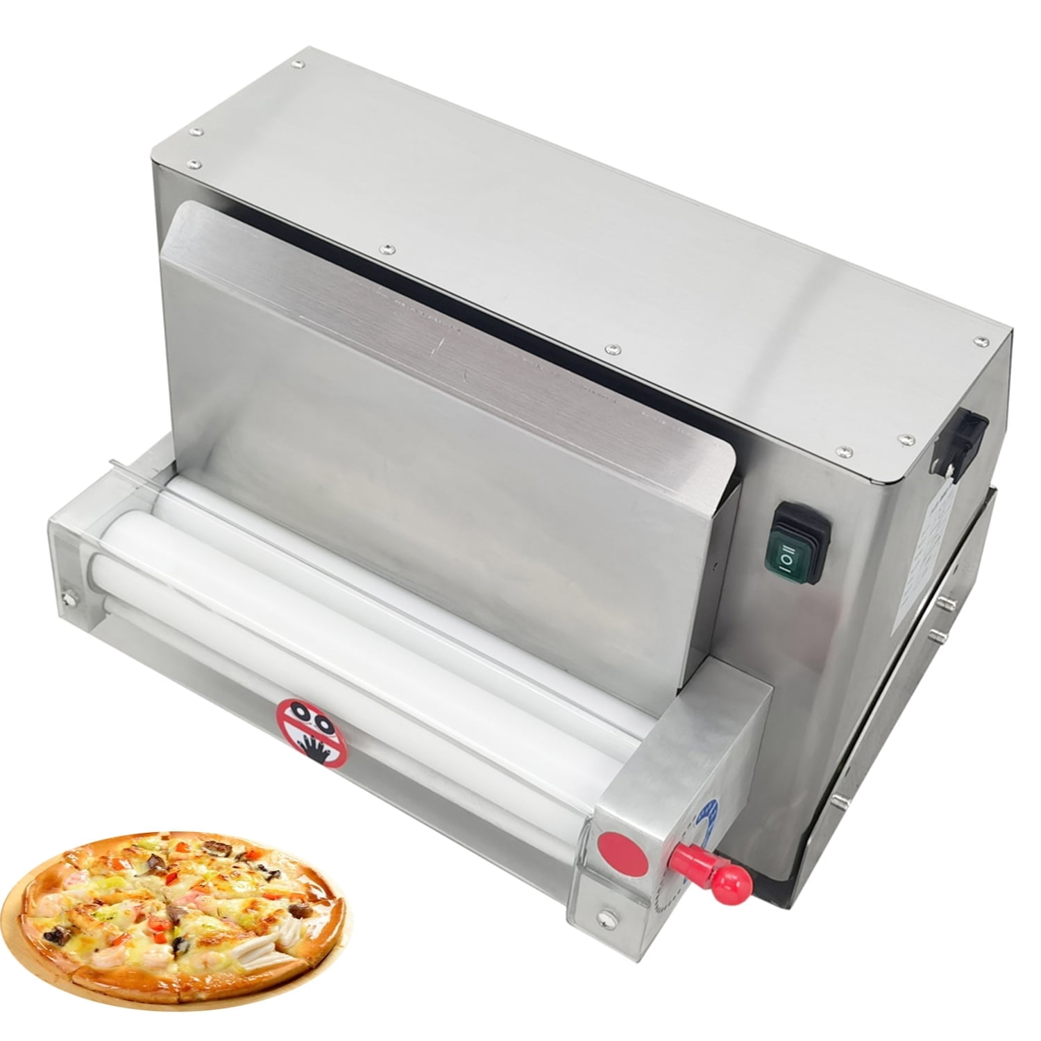 INTBUYING Electric Pizza Dough Roller Sheeter Automatic Pastry Making ...