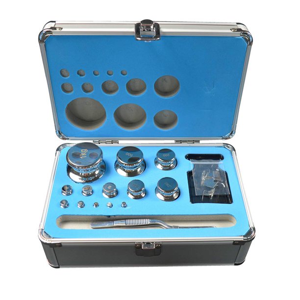 INTBUYING Grade 1mg-1kg Stainless Steel Calibration Weight Kit ...
