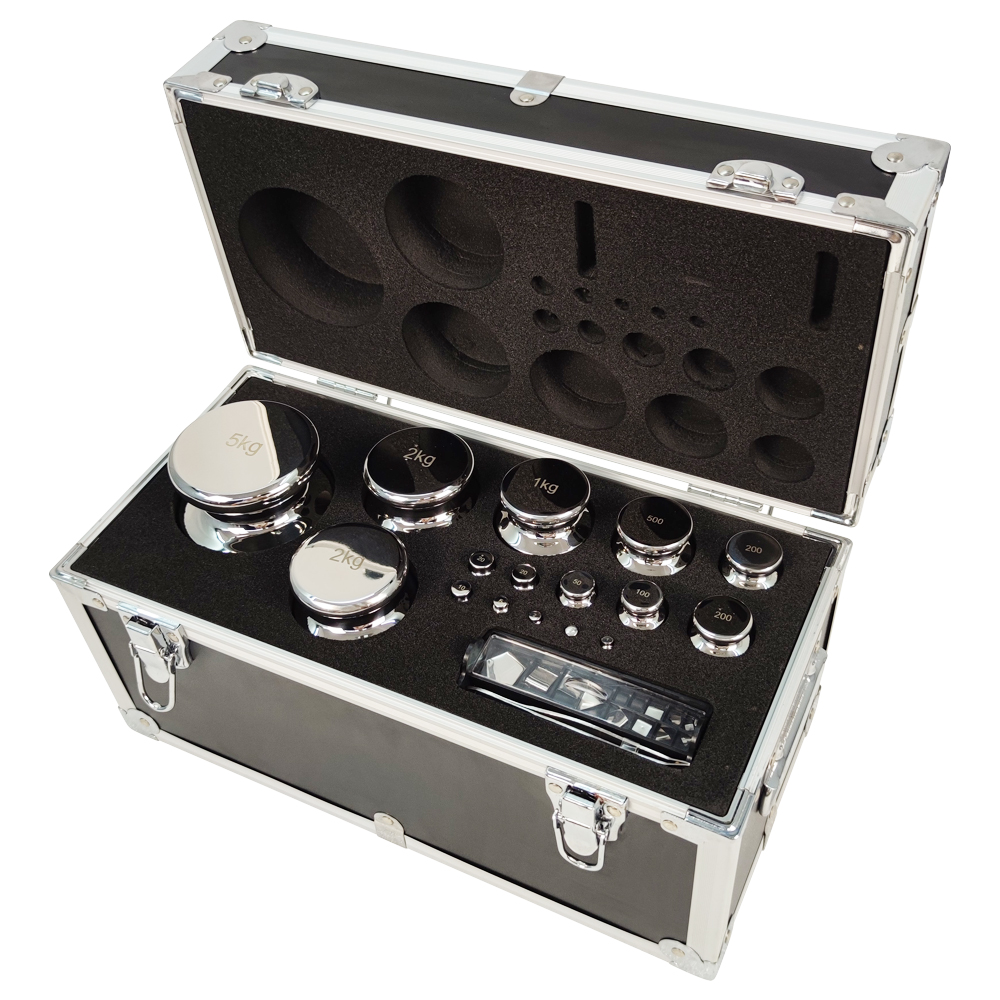 INTBUYING Grade 1mg-5kg Stainless Steel Calibration Weight Kit ...