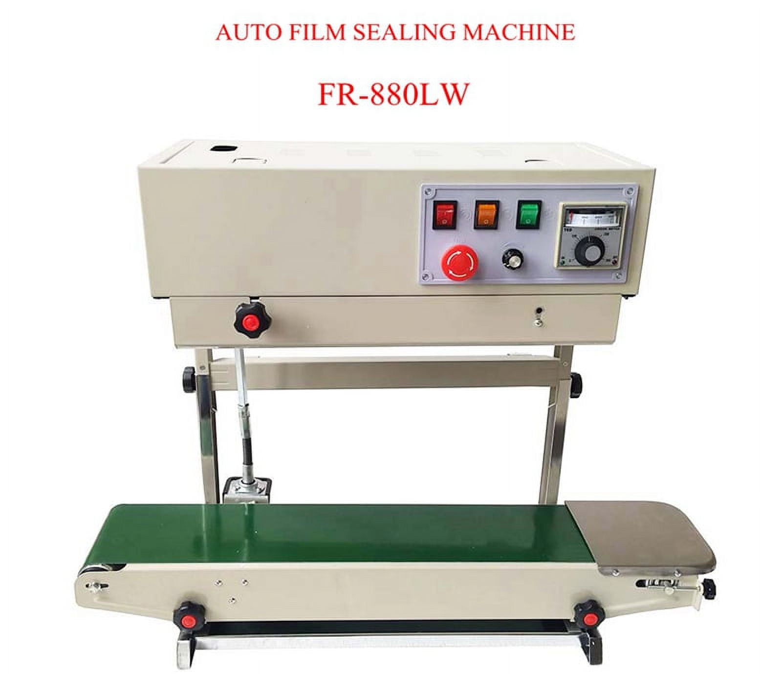 INTBUYING FR-880LW Continuous Auto Sealing Machine Sealer Vertical PVC ...