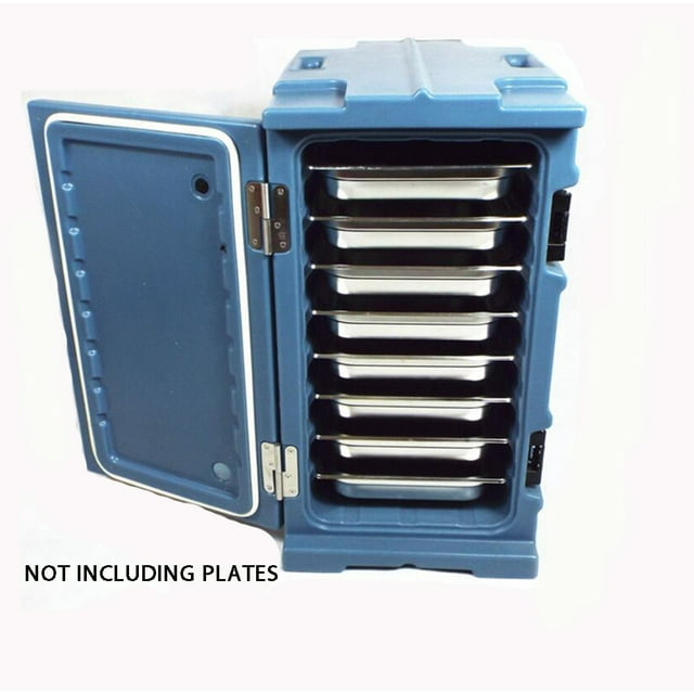 INTBUYING Food Insulation Cabinet Food Carrier Expandable Hot Cold Pan ...