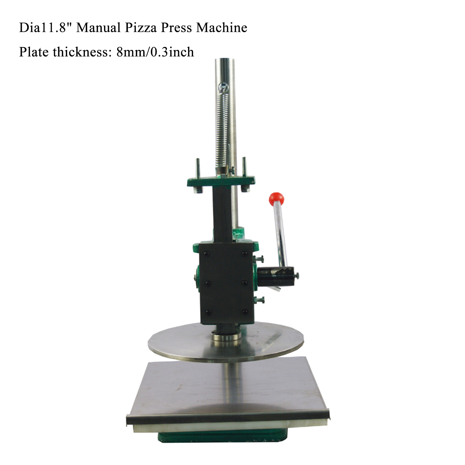 INTBUYING Household Manual Press Machine for Pizza Pastry Dough Dia11 ...
