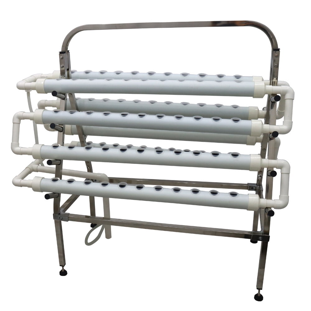 INTBUYING Hydroponic Plant Site Grow Kit 88 Holes Ladder Type Vegetable ...