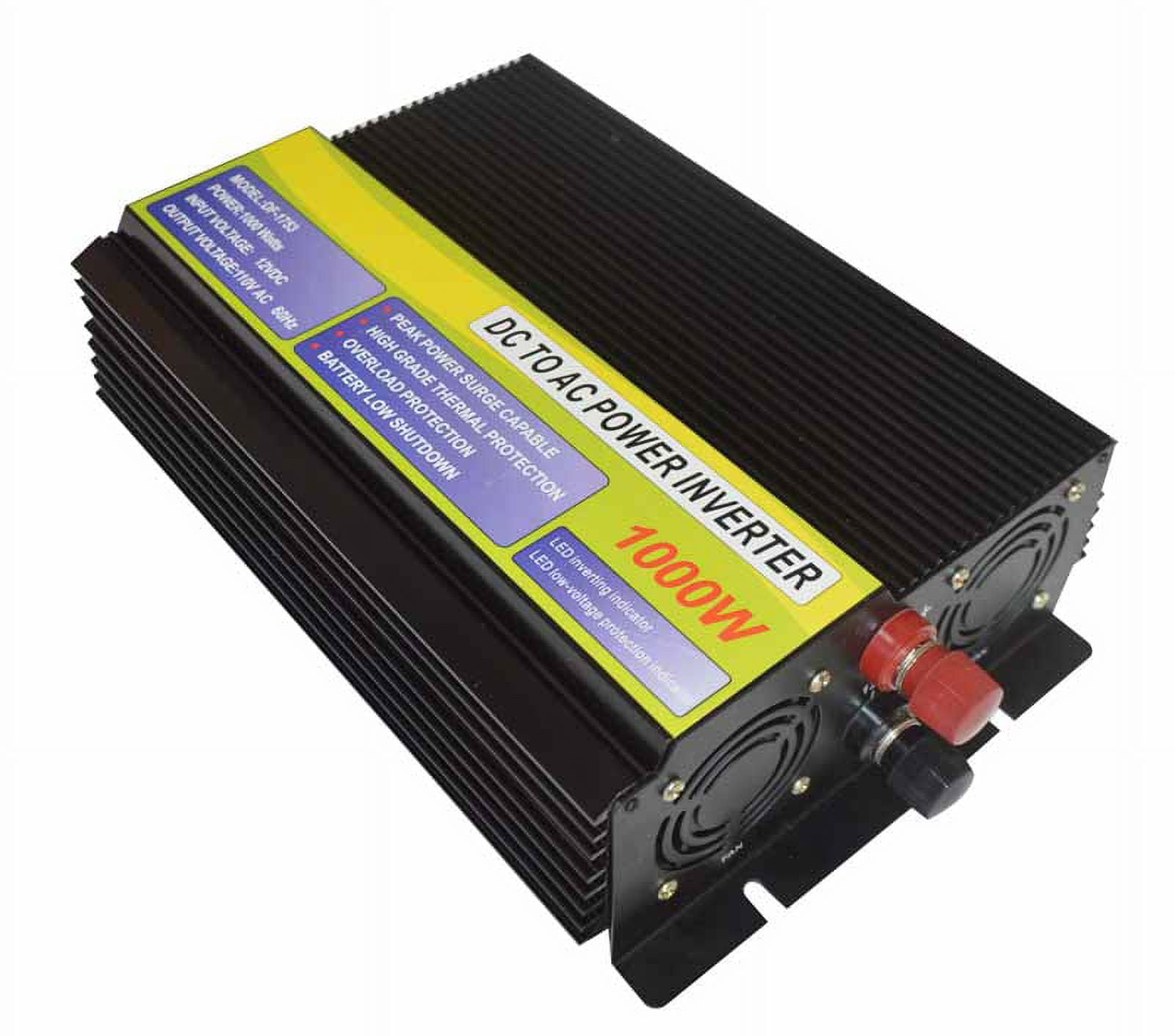 INTBUYING Inverter DC 12V to AC 110V Hight Grade Thermal Overload ...