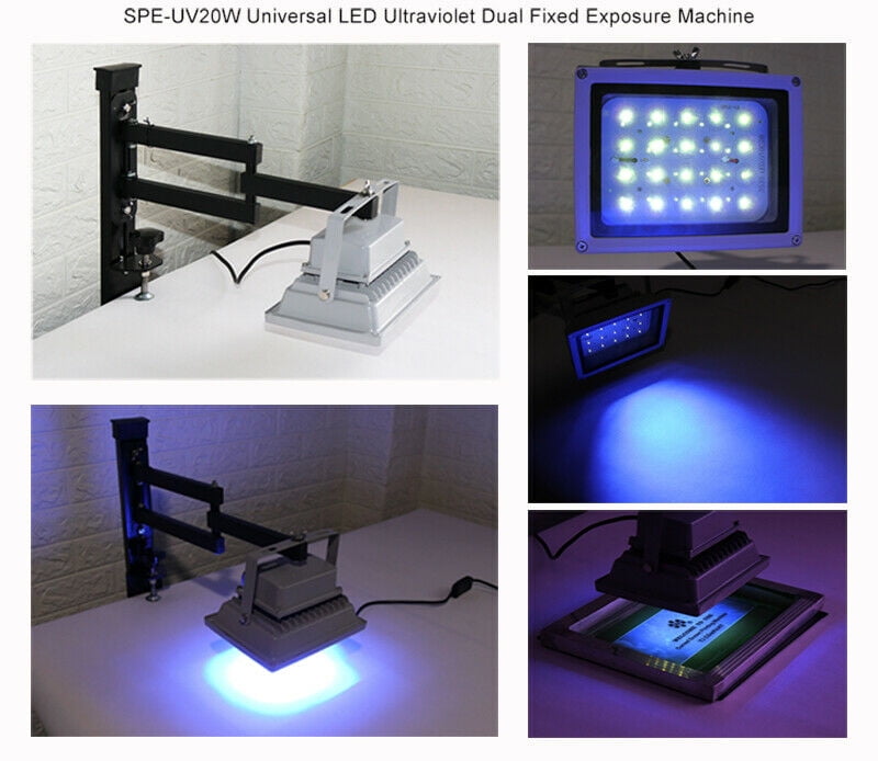 INTBUYING LED UV Exposure Unit Equipment for Silk Screen Printing ...