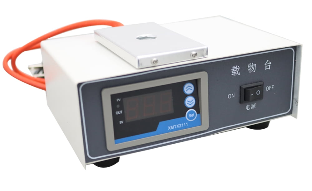 INTBUYING Microscope Constant Temperature Control Stage Slide Warmer ...