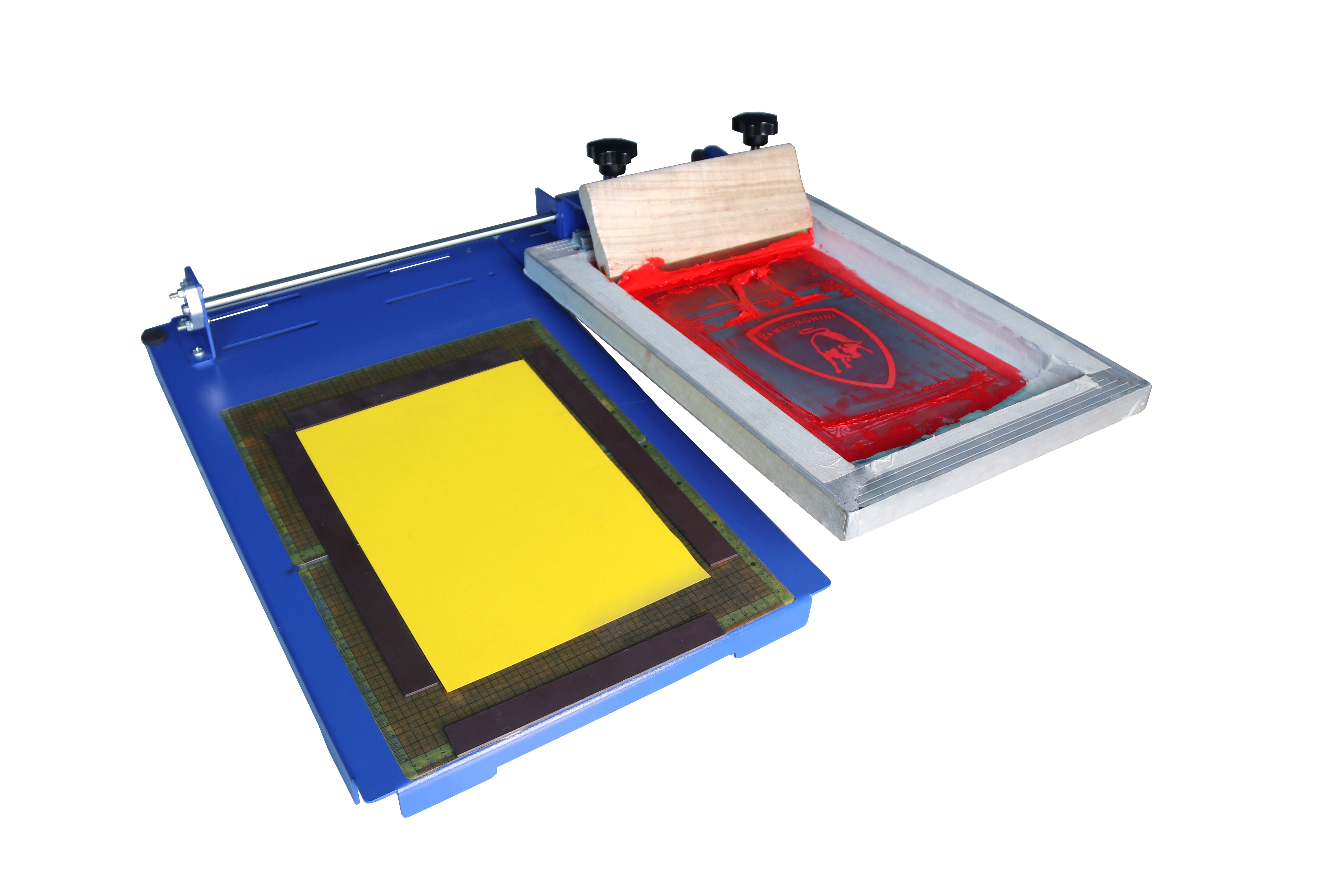 INTBUYING One Color Sliding Screen Printer Screen Printing Machine with ...