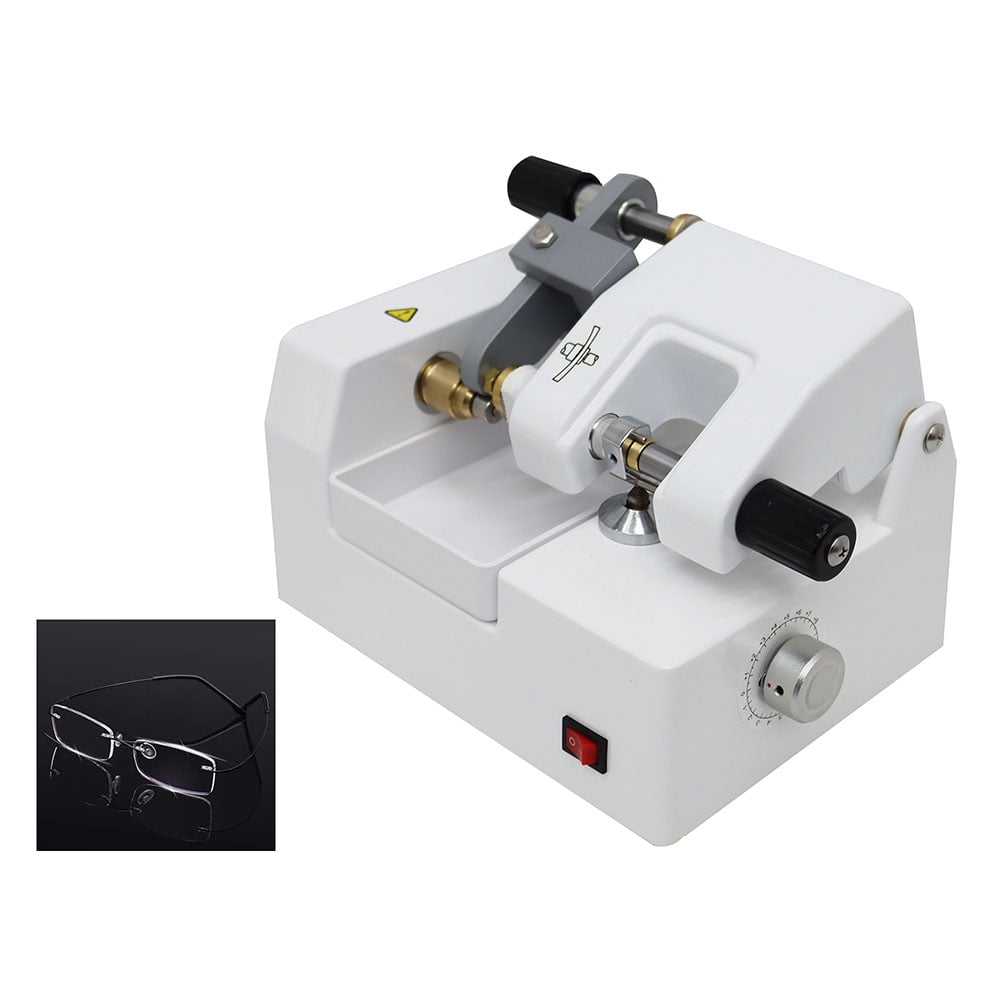 INTBUYING Optometry Eyeglass Cutting Milling Machine Lens Edger Grinder ...