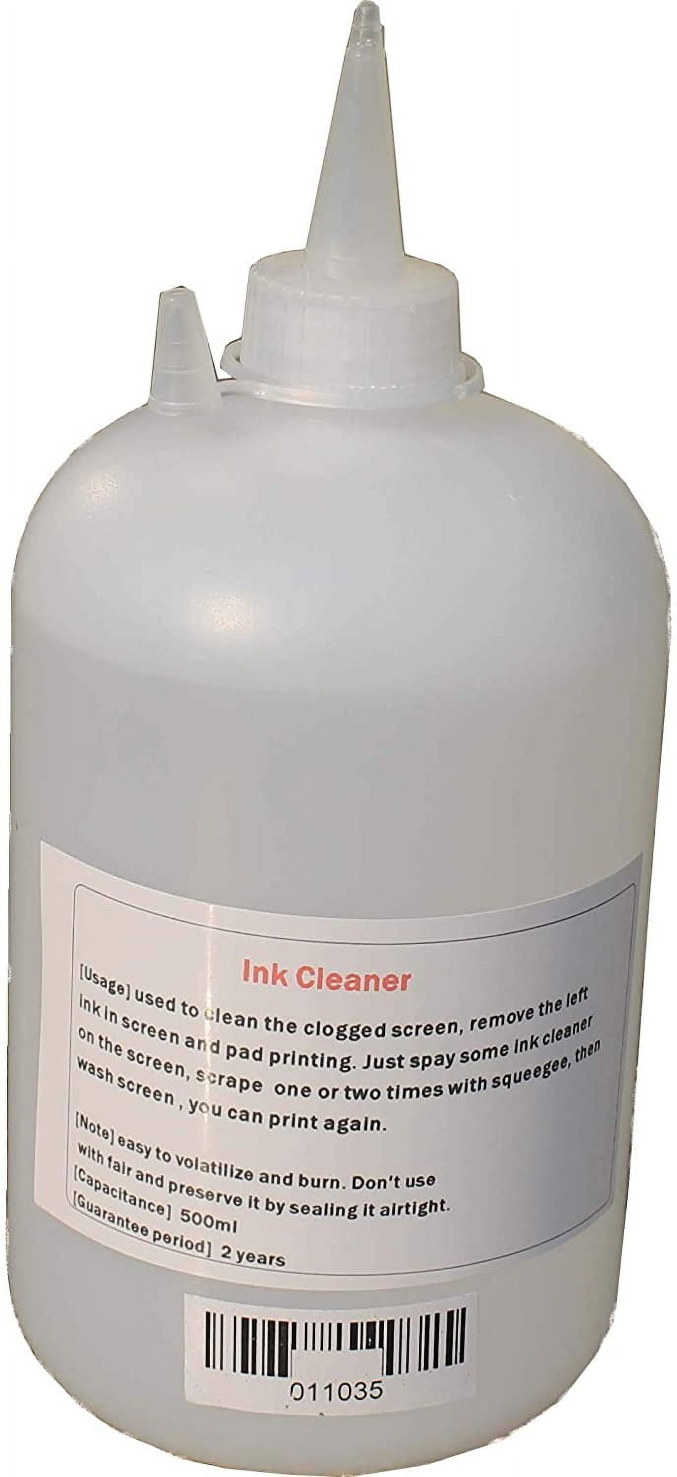 INTBUYING Pad Printing 500ml Ink Cleaner Ink Cleaning Plate Cleaning ...