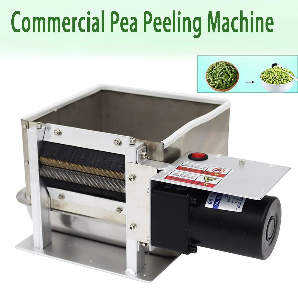 INTBUYING Pea Peeling Machine Green Bean Pea Sheller Stainless Steel ...