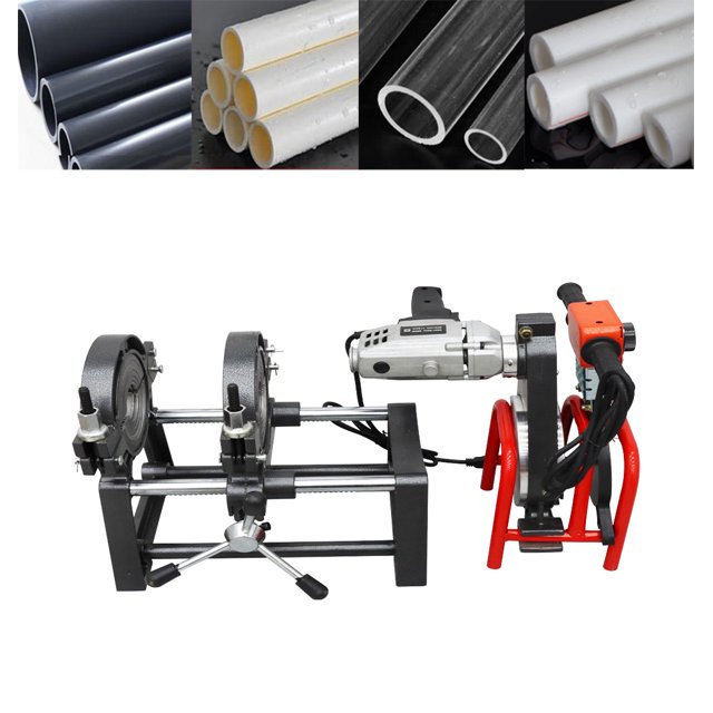 INTBUYING Pipe Fusion Welder Butt Fushion Welding Machine PP PE PB PVDF Pipe Butt Fusion ...