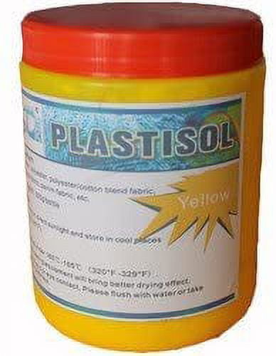 INTBUYING Plastisol Ink Screen Printing Oil-based Ink Yellow - Walmart.com