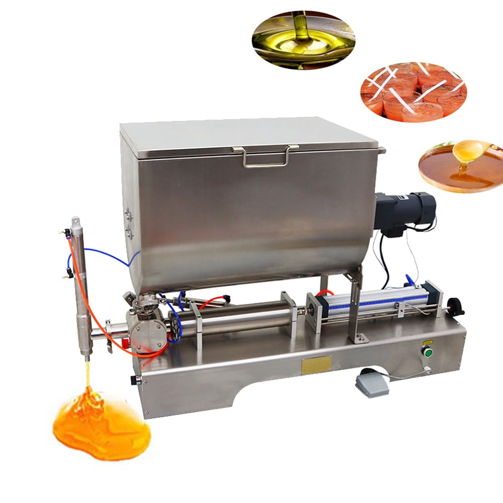 INTBUYING Pneumatic 100-1000ml Paste Liquid Stirring Filling Mixing ...