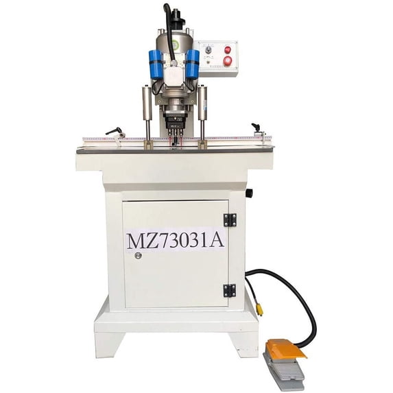 INTBUYING Pneumatic Hinge Boring Insertion Machine Woodworking Drilling ...